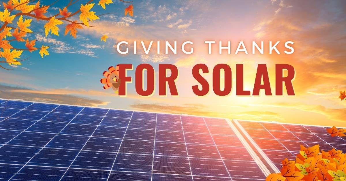 Giving Thanks for Solar Power: How the Sun is Boosting Our Health ...